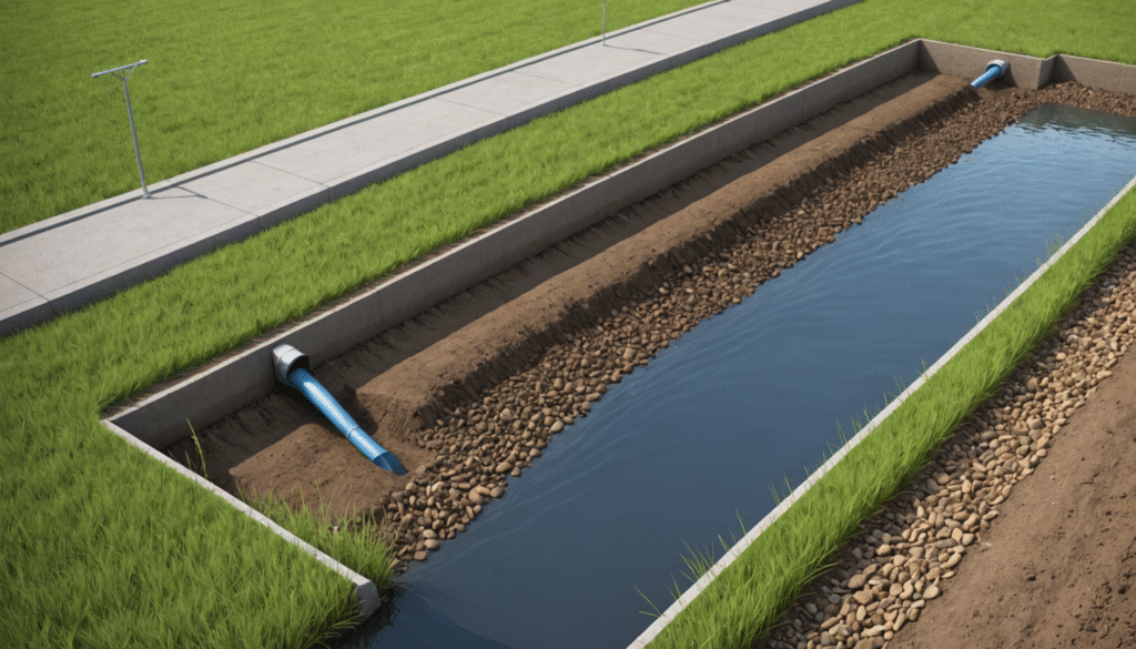 Créer une rigole efficace pour l’évacuation des eaux : un guide ...